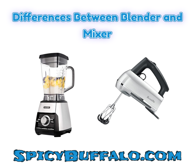 Differences Between Blender and Mixer | Spicy Buffalo