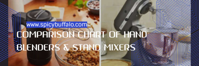 Comparison Chart of Hand Blenders & Stand Mixers | Spicy Buffalo
