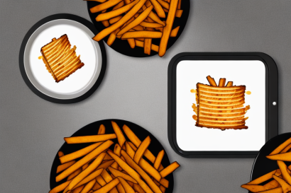 How to Make Checkers Famous Fries in an Air Fryer | Spicy Buffalo