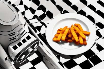 How to Make Checkers Fries in an Air Fryer | Spicy Buffalo
