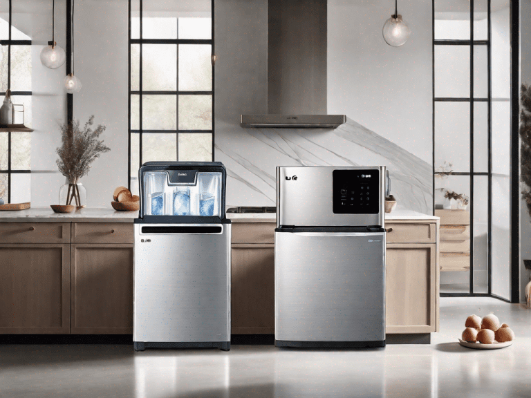 Comparing the LG Craft Ice Maker and the Samsung Bespoke Ice Maker ...